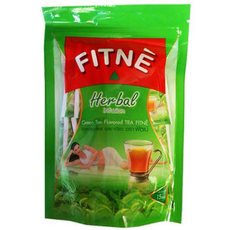 FITNE Herbal Slimming Tea Green Tea Flavor from Thailand | Shopee ...