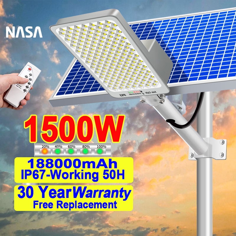 solar street light outdoor waterproof IP67 led wall lamp with remote ...