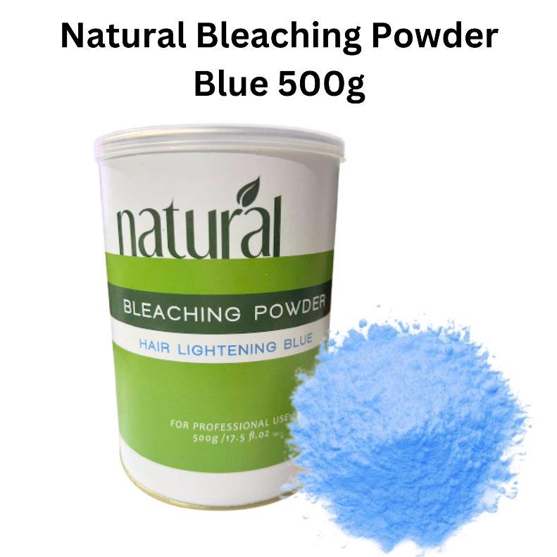 Natural Bleaching Powder Hair Lightening Blue 500g Dust Free Bleach ...