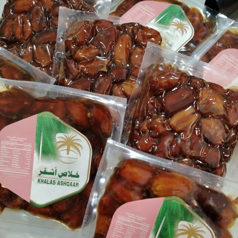 PREMIUM Dried Dates Fruits with seeds Sealed Khalas SAUDI UAE Dried ...