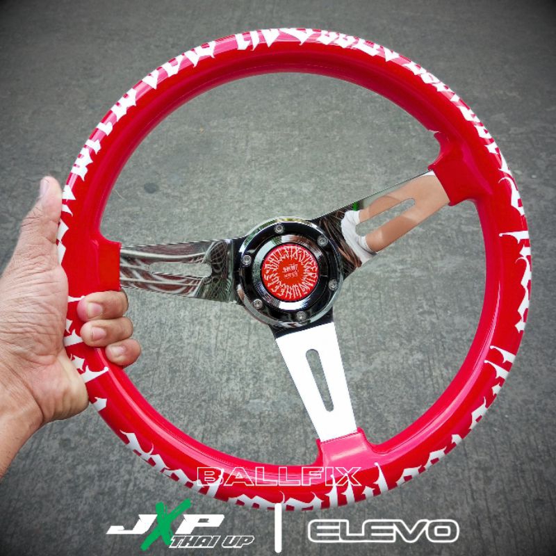 Elevo Ballfix Car Steering Wheel 13" inch Diameter Made in Thailand ...