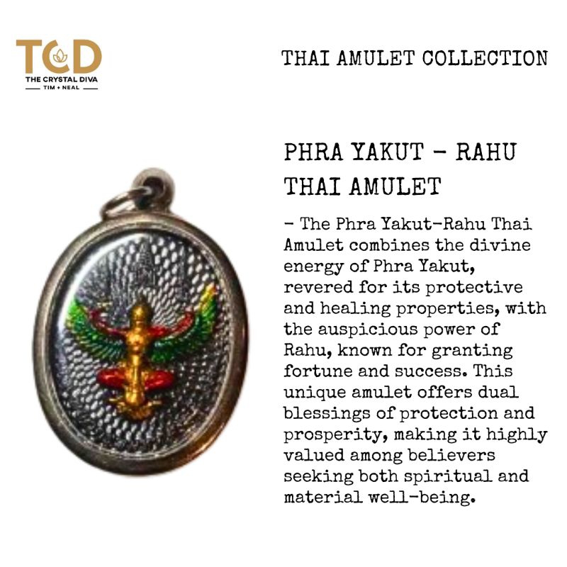 Phra Yakut- Rahu Thai Amulet | Shopee Philippines