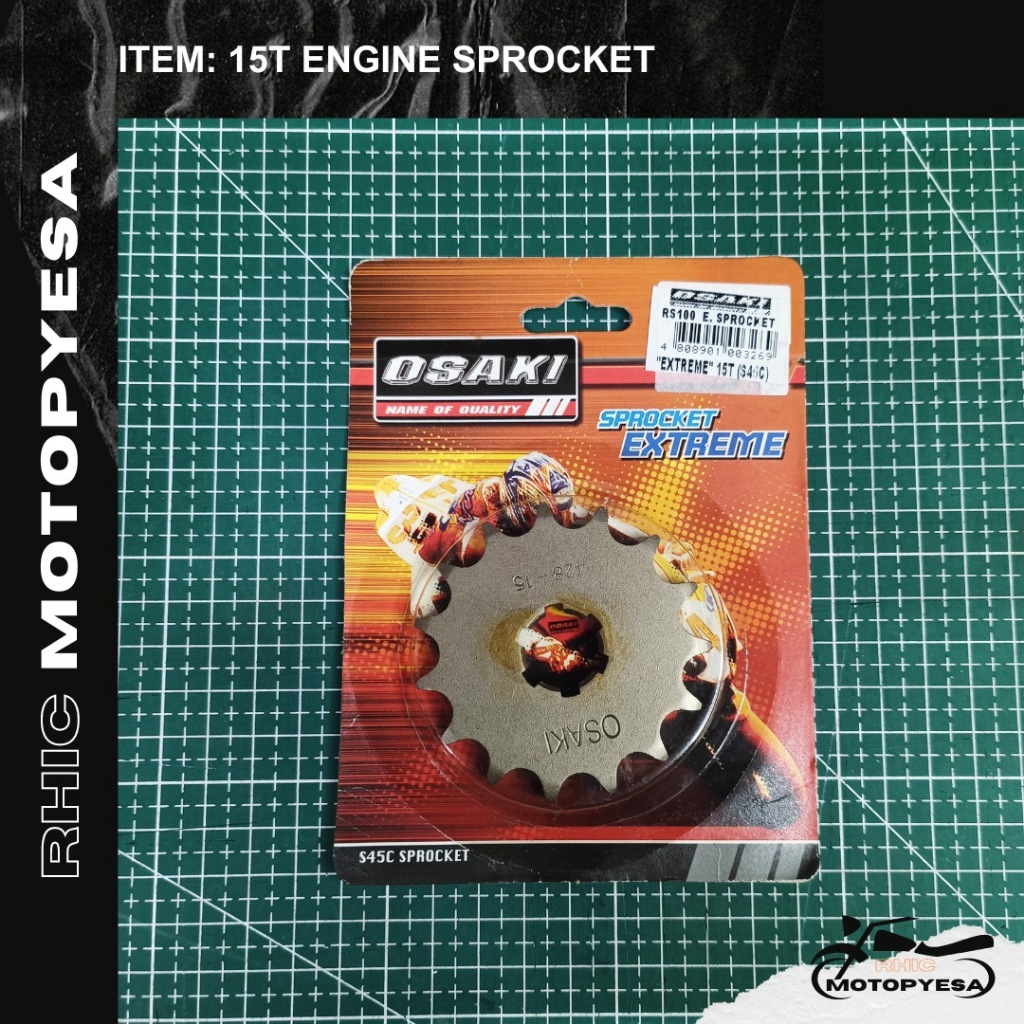 Engine Sprocket "Yamaha Crypton R,S,Z,X1,STX,RS100,SNIPER135" | Shopee ...
