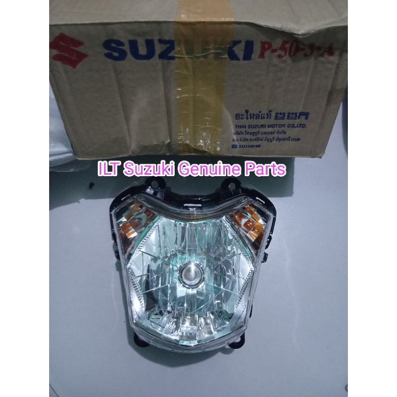 Head light Lens Assembly Raider J 115 Fi Suzuki Genuine Parts Original ...