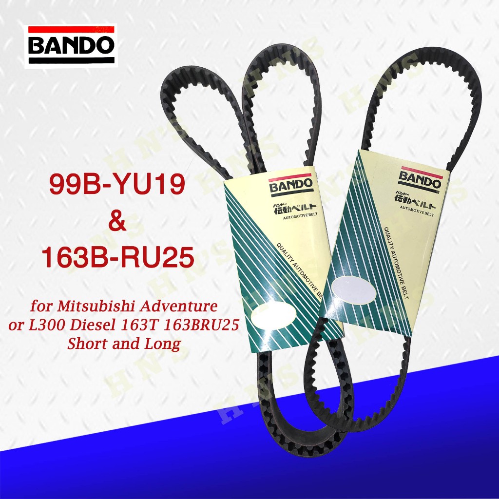 Bando Timing Belt for Mitsubishi Adventure / Mitsubishi L300 Diesel ...
