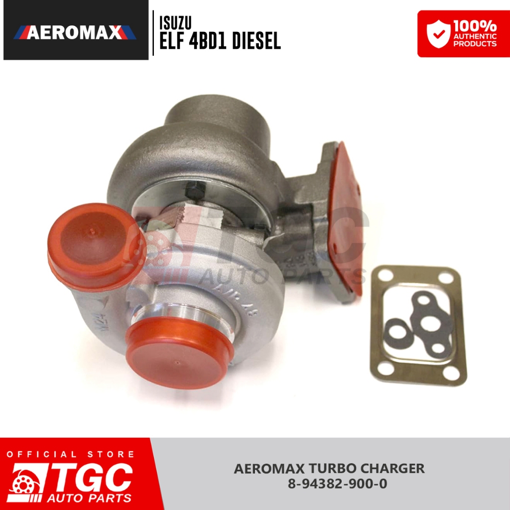 AEROMAX TURBOCHARGER 8-94382-900-0 Isuzu Elf 4BD1 Diesel - 1PC | Shopee ...