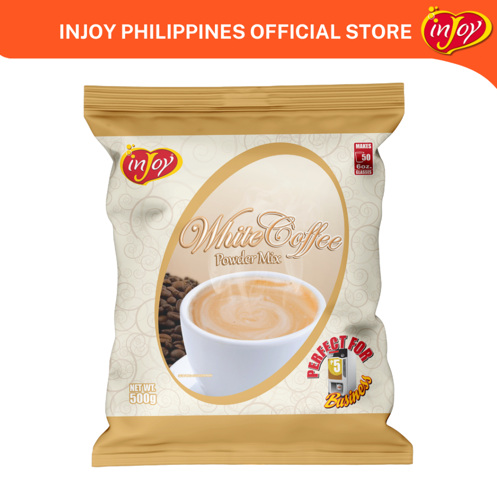 inJoy White Coffee Powder 500g | Shopee Philippines