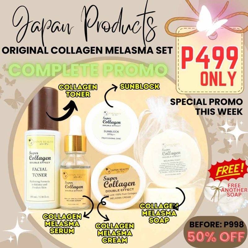 MELASMA SET COMPLETE COLLAGEN SET | Shopee Philippines