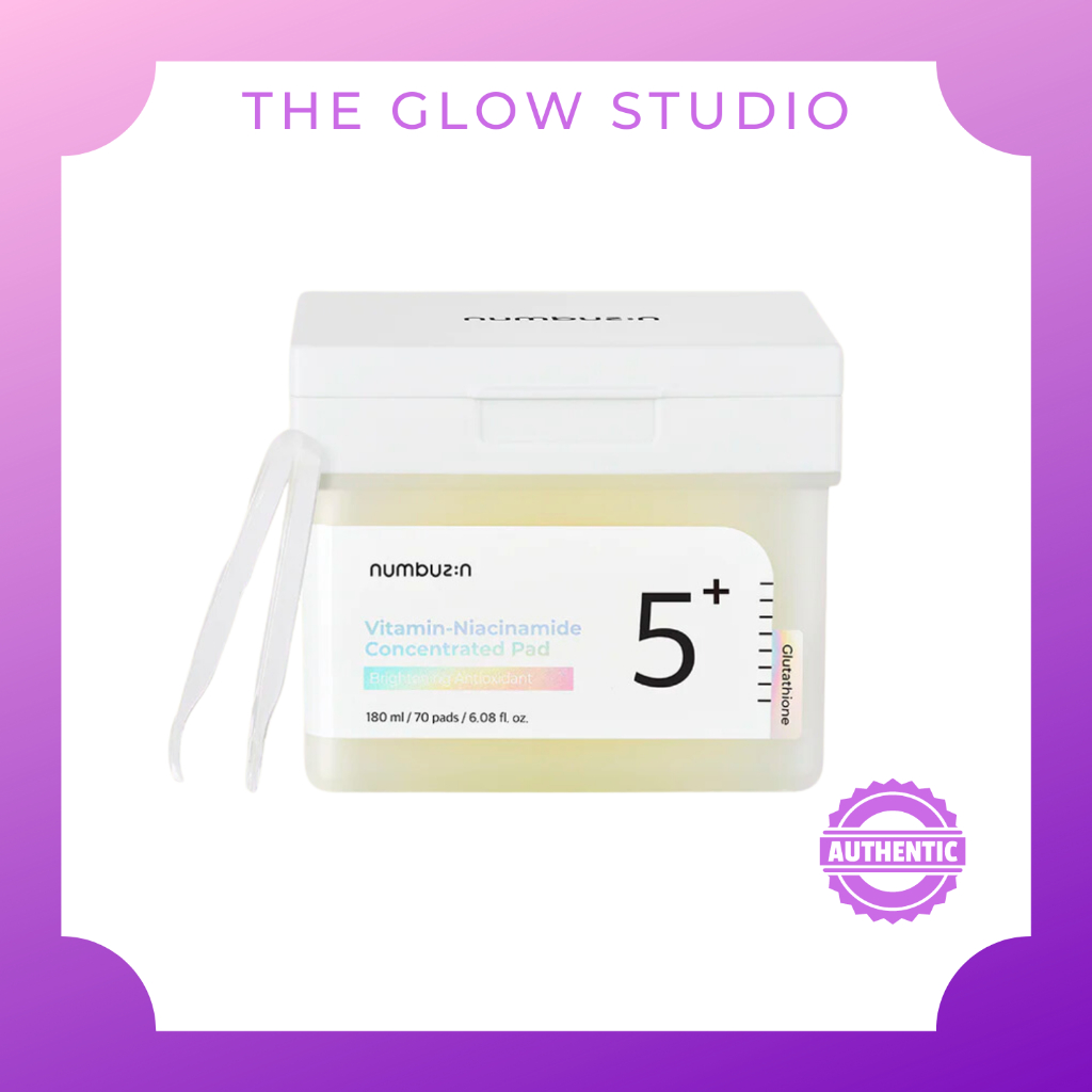 Numbuzin No. 5 Vitamin-Niacinamide Concentrated Pad 180ml (70 Pads) | Shopee Philippines