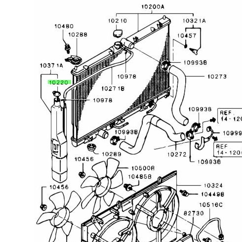 coolant tank cap reservoir with dipstick original outlander cu4w cu5w ...