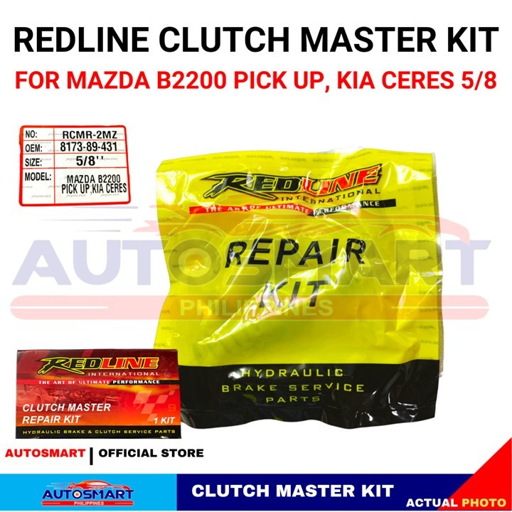 REDLINE CLUTCH MASTER KIT FOR MAZDA B2200 PICK UP, KIA CERES 5/8 (RCMR ...