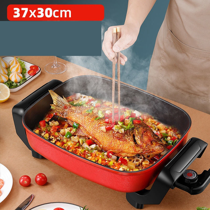 【⏰Free Shipping】Household Multi-Functional Electric Hotpot Square ...