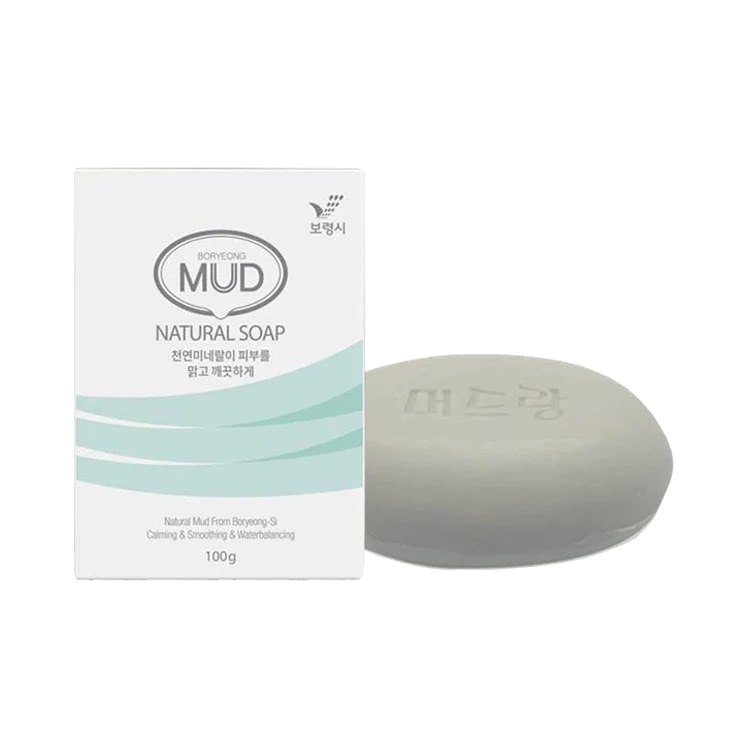 Boryeong Natural Mud Soap 100g | Shopee Philippines