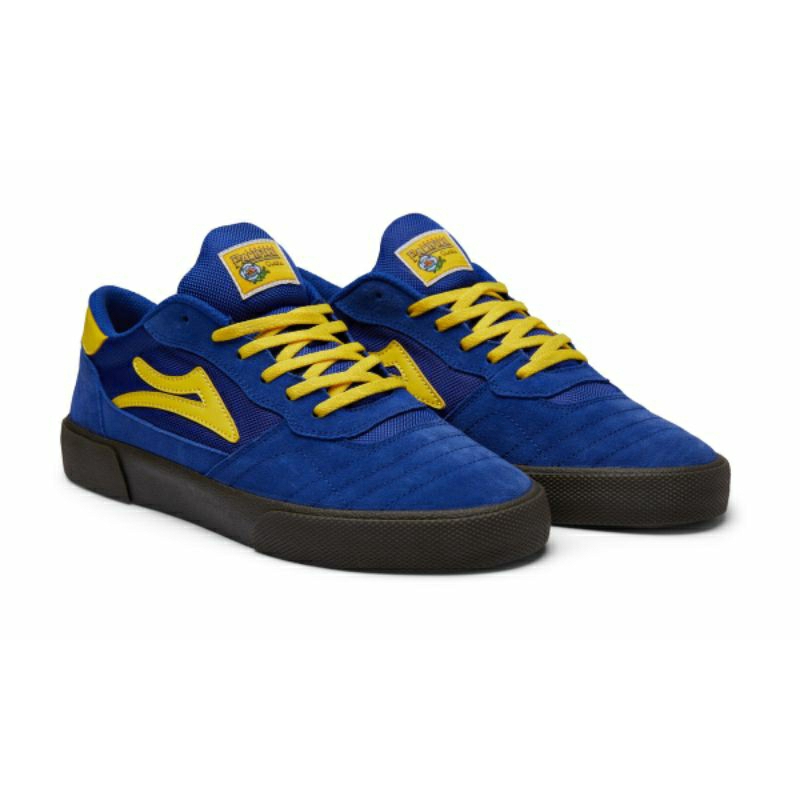 LAKAI CAMBRIDGE PACIFICO BLUE YELLOW SUEDE | Shopee Philippines