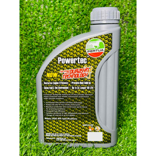 PERTUA POWERTEC SAE 15W40 SYNTHETIC PERFORMANCE 4T MOTORCYCLE ENGINE ...