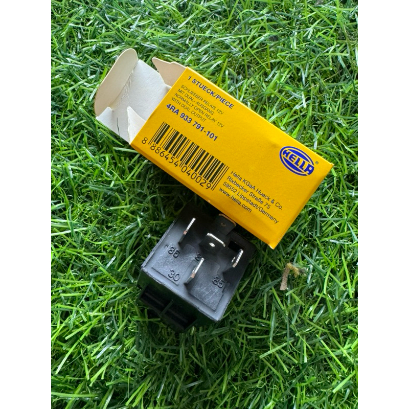 HELLA Relay 12V Dual Output / 5-PIN / 4RA 933 791-101 | Shopee Philippines
