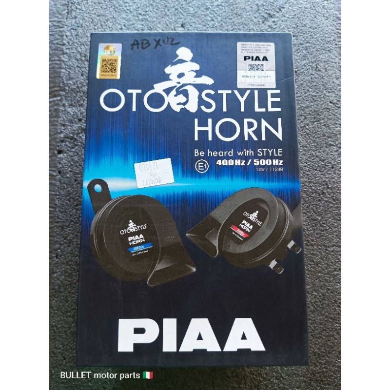 🇮🇹PIAA SUPER LOUD HORN/1,000% NOT FAKE/OTO/AUTO STYLE/BASS/TWIN/DOUBLE QR CODE | Shopee Philippines