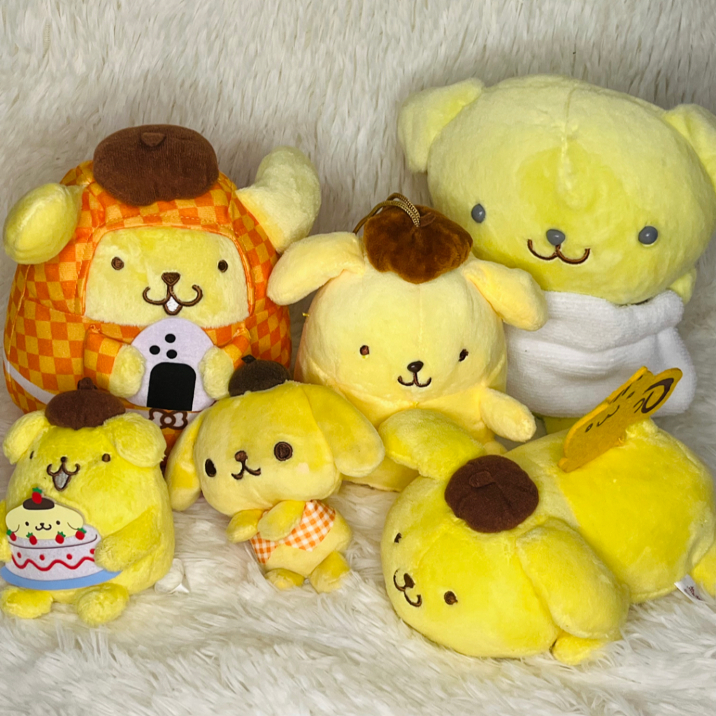 Sanrio Pompompurin Small/Mini/Charm Plushies and Merch | Shopee Philippines