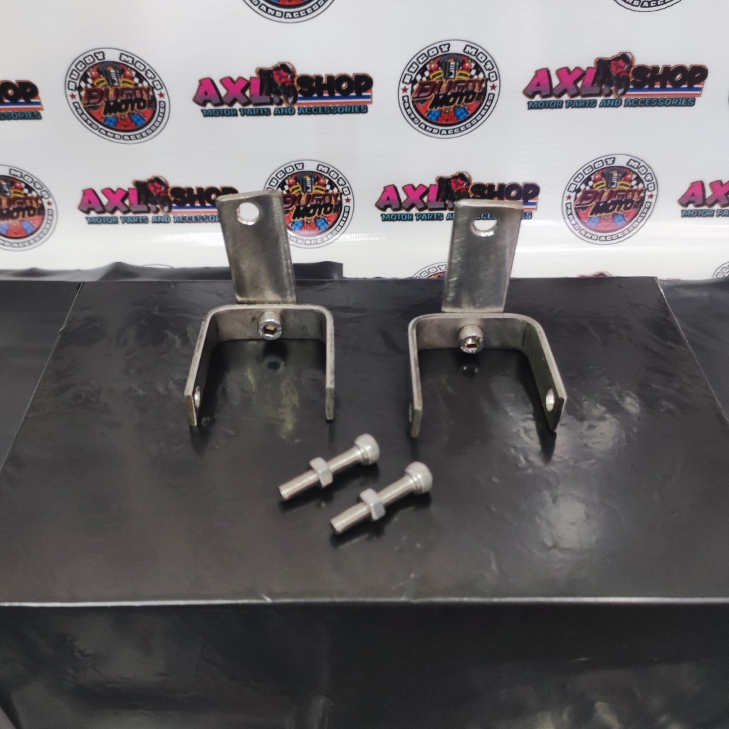 Honda ADV / Click mdl bracket stainless 304 with stainless bolts sold ...