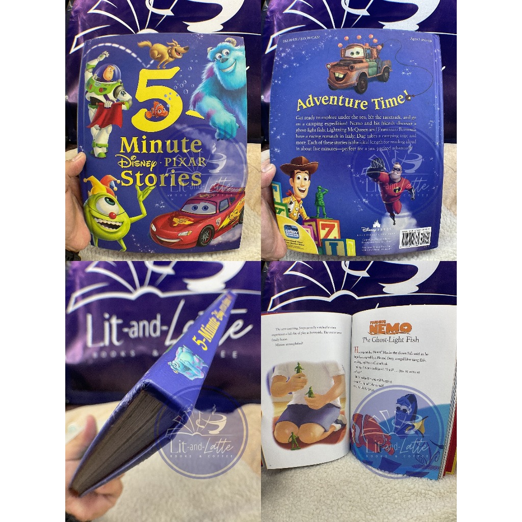 Preloved- HB Treasury | Disney PIXAR 5 Minute Stories | For kids ...