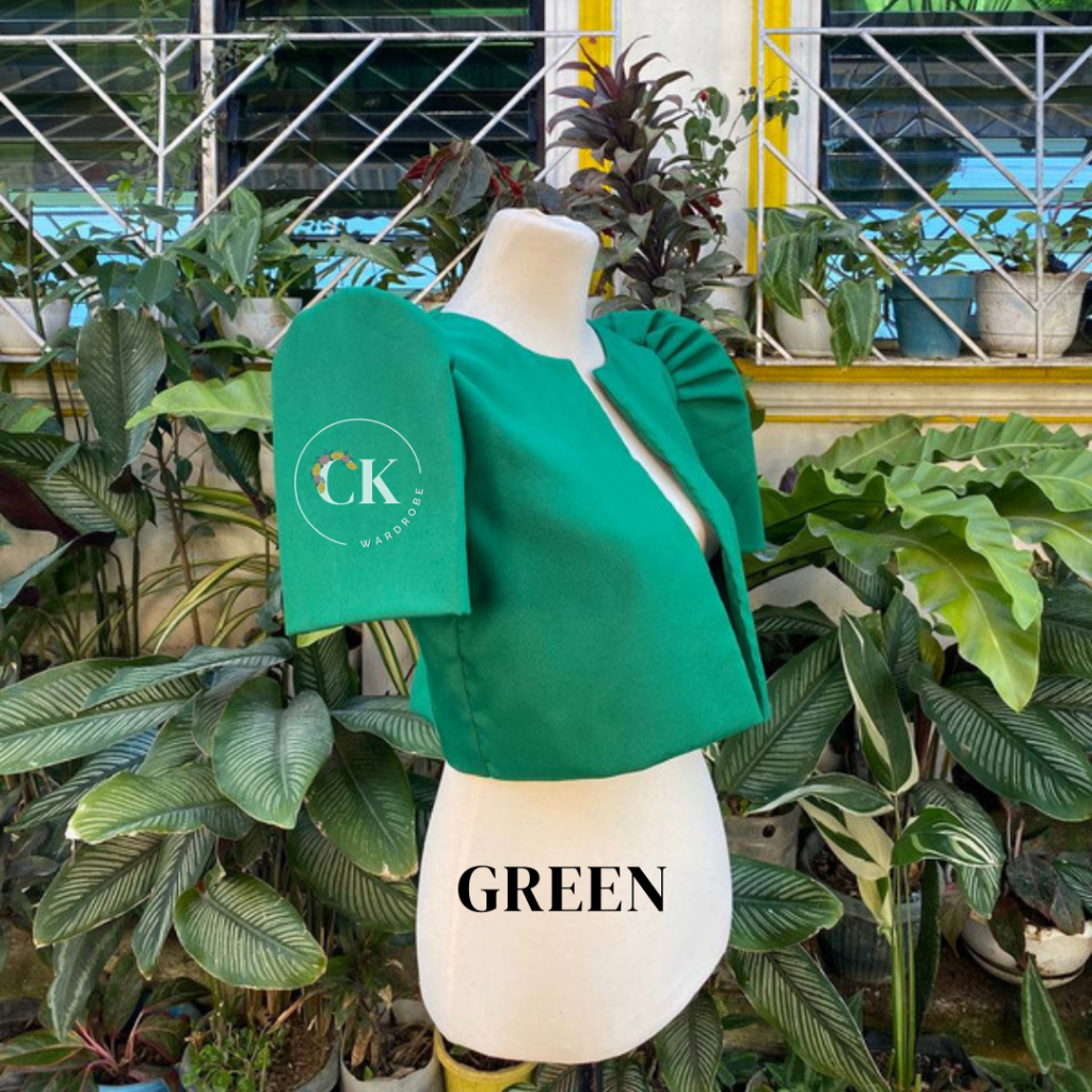 Plain Modern Filipiniana Blazer Basic Formal Wear (Actual Photo ...