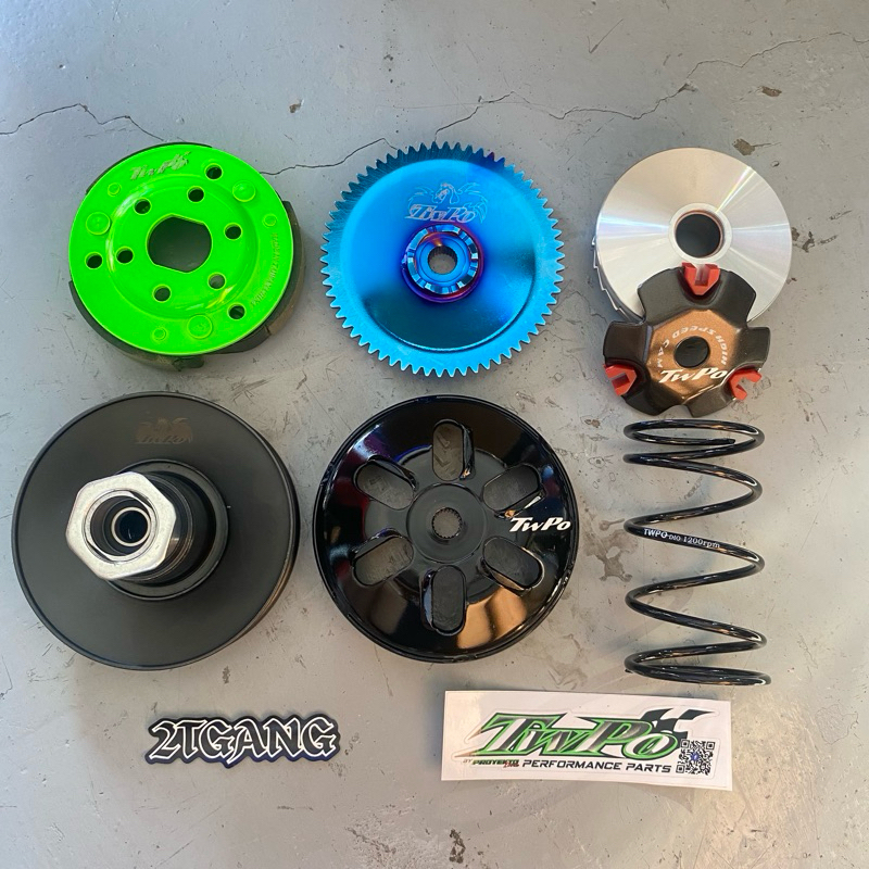 TWPO CVT Set for Honda Dio 1/2/3/G/Julio/Giorno | Shopee Philippines