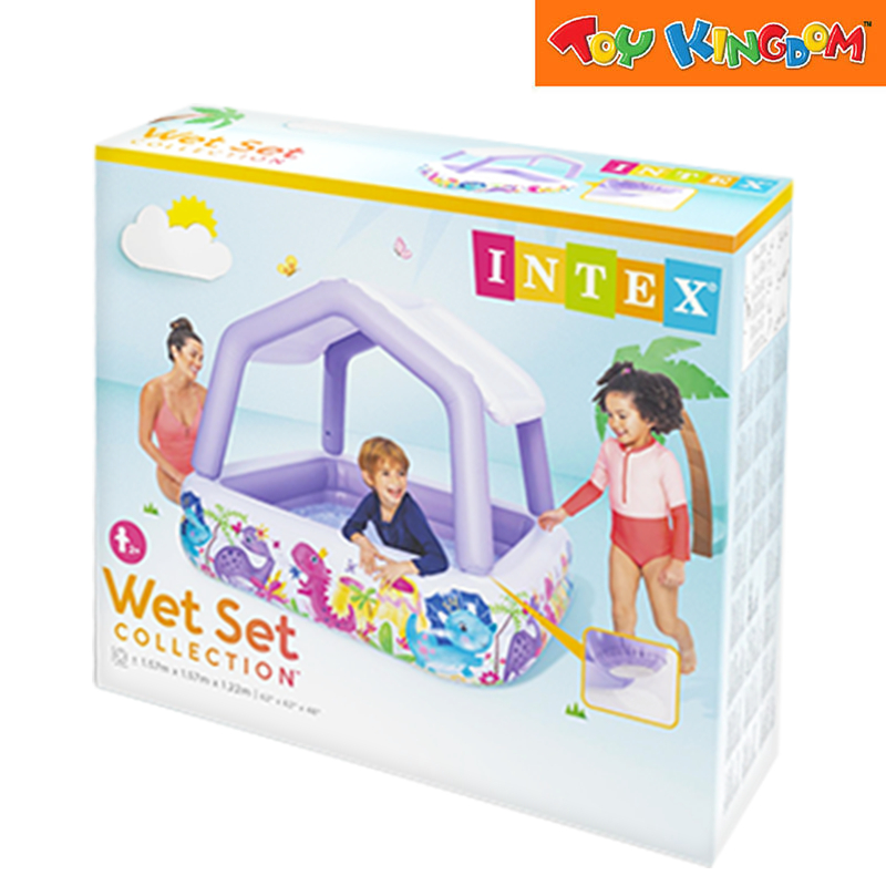 Intex Sun Shade Pool Shelf Box Wet Set Collection | Shopee Philippines