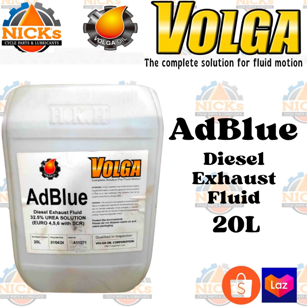 AdBlue-Diesel Exhaust Fluid- 20L | Shopee Philippines