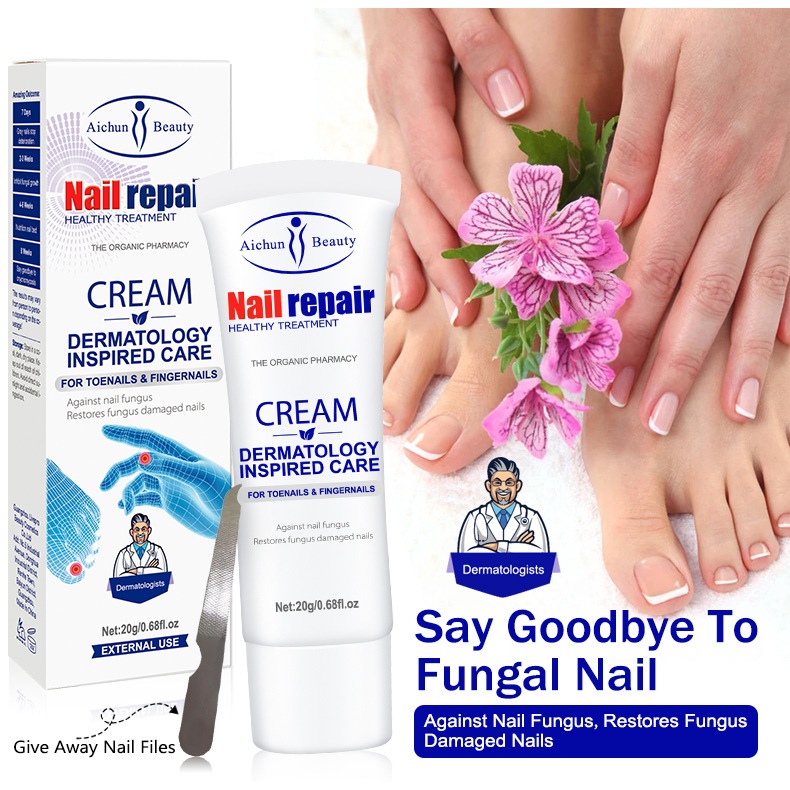 Nail fungal treatment Anti fungal cream Rough Fingernail Nail repair ...