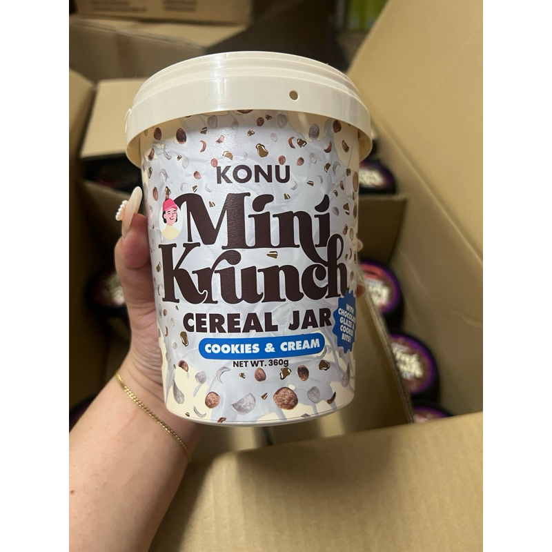 KONU Mini Krunch Glazed Premium Chocolate | Shopee Philippines