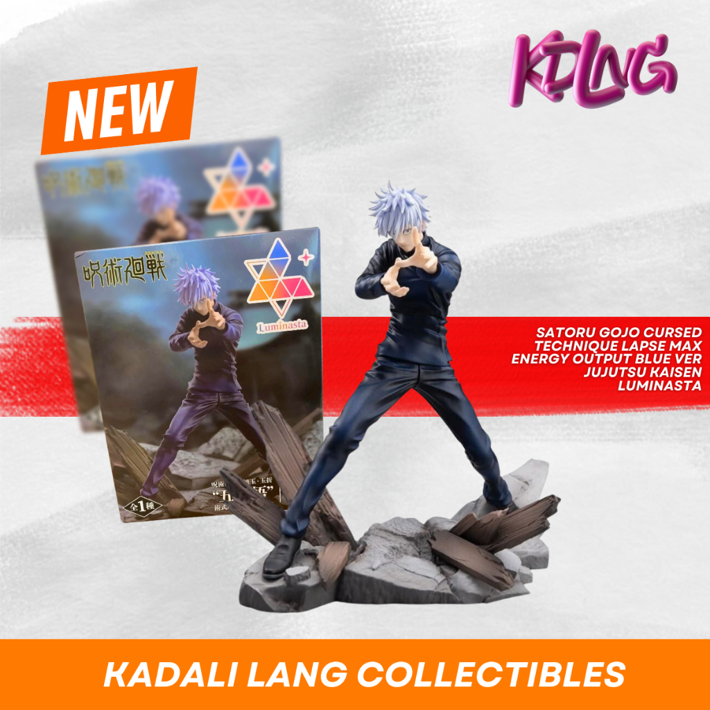 AUTHENTIC Jujutsu Kaisen Luminasta Satoru Gojo Cursed Technique Lapse ...
