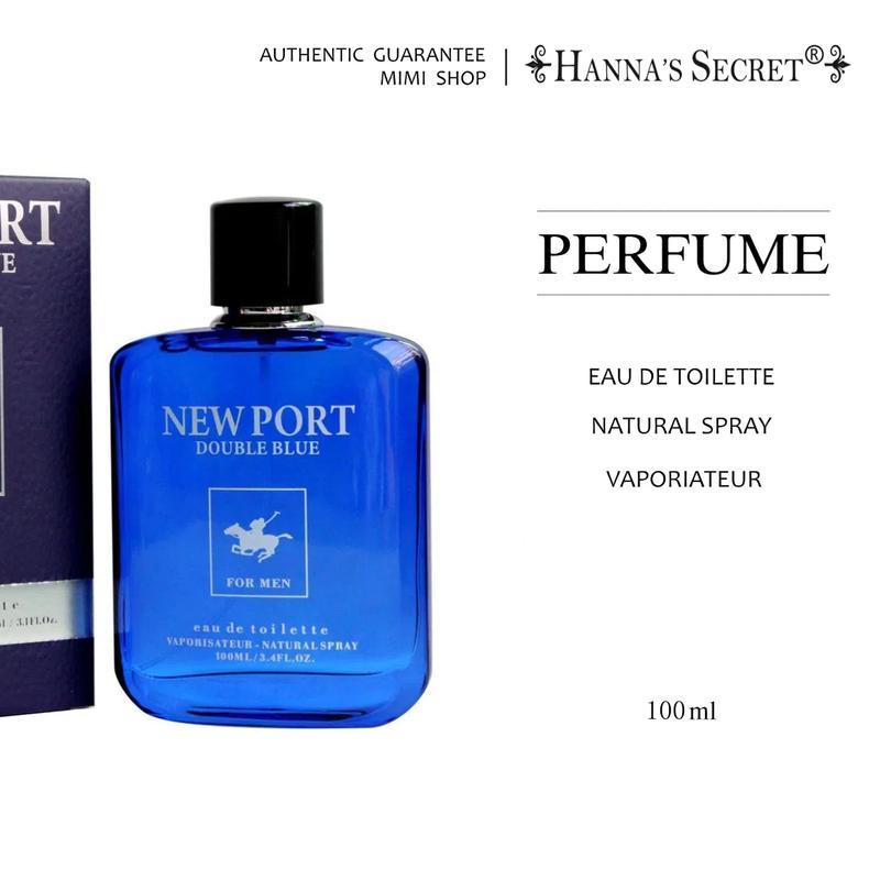AKRYMI | NEW PORT DOUBLE BLUE HANNAS SECRET PERFUME FOR MEN 100ml ...