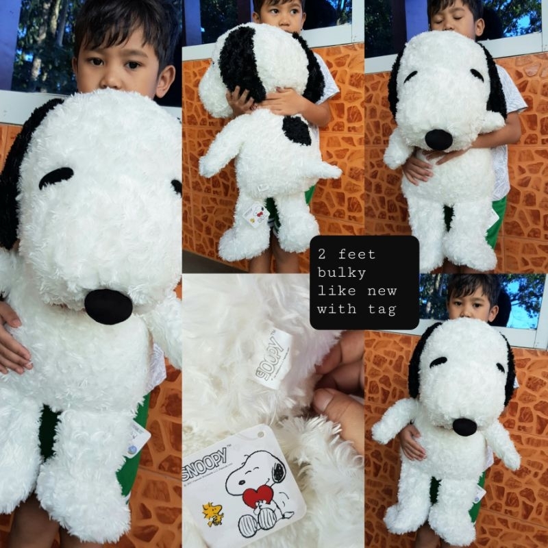 Sega Peanuts Snoopy Woodstock Charlie Brown Huggable plushies | Shopee ...