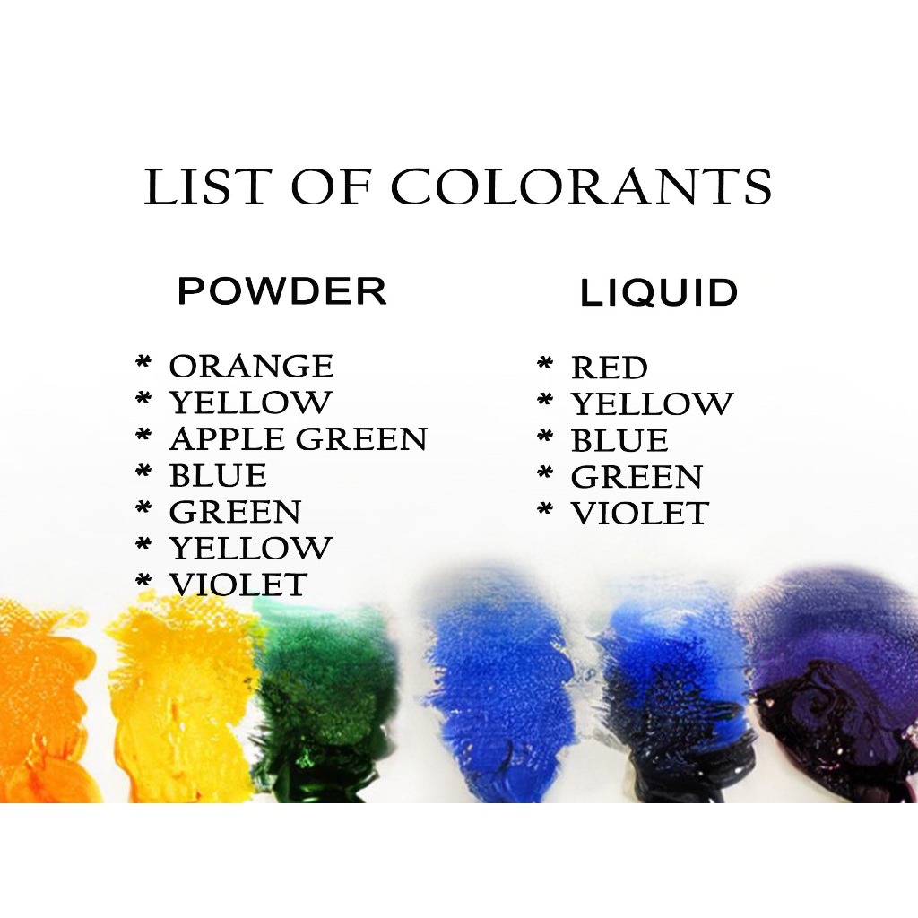 AK Colorant Powder 100g - Water Based for Dishwashing Liquid, Hand Soap ...