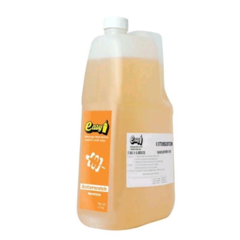 Easy Brand Butterscotch Flavor 2.5L | Shopee Philippines
