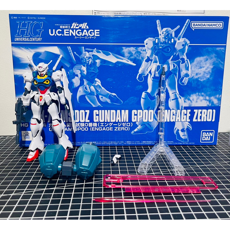 [ BUILT ] HG UC P-Bandai 1/144 Scale Model Gundam GP00 Engage Zero | Shopee Philippines