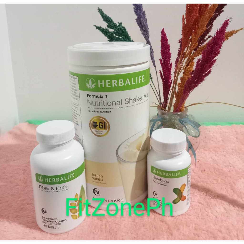 Authentic Herba-Life Trio Protein Shake & Fiber Herb Colon Cleanser and ...