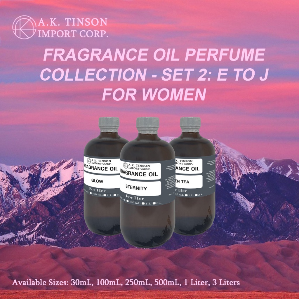 AK Fragrance Oil E-J (30mL) Perfume Collection for Women for Perfume ...
