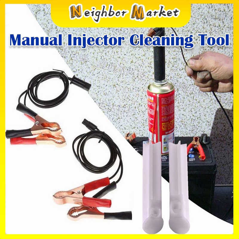 Universal Car Fuel Injector Flush Cleaner Jet Nozzle Cleaning Tool DIY ...