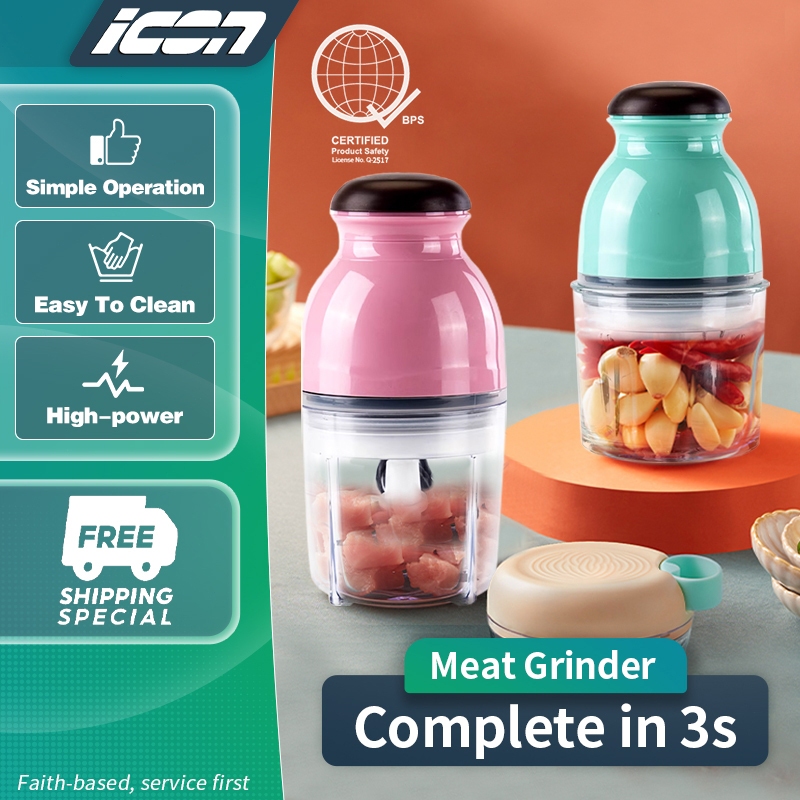 ICON Multi-function Food Processor Kitchen Household Electric Chopper ...