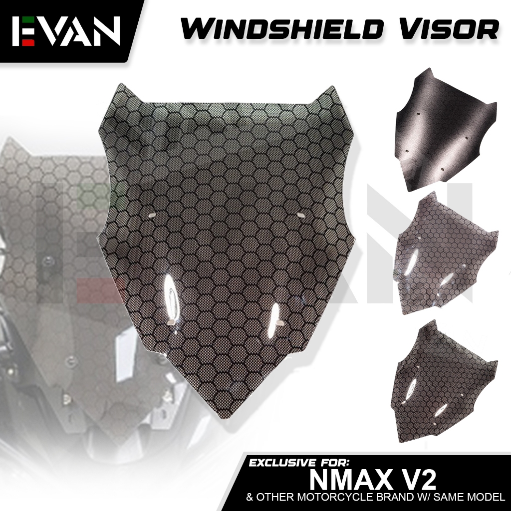 Windshield Visor For Nmax 2020 V2 Made in Thailand | Shopee Philippines