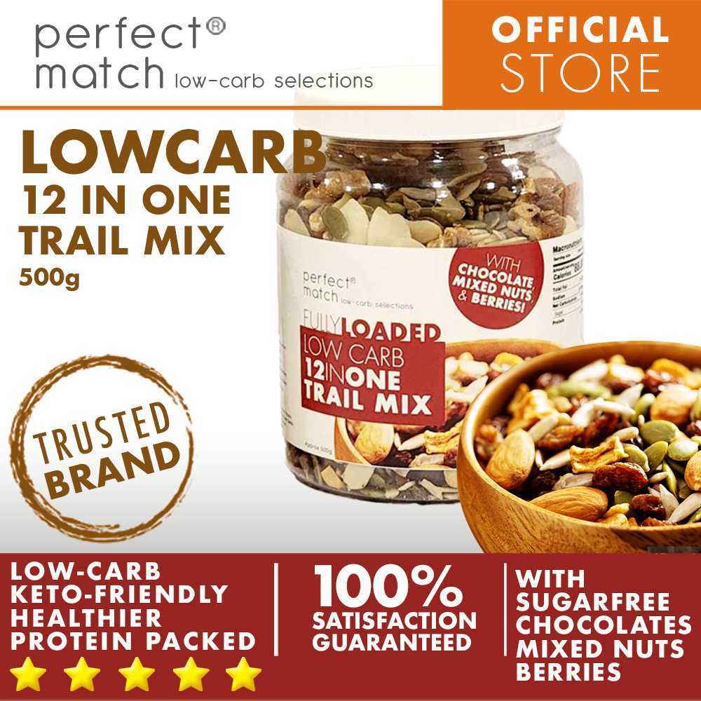 PerfectMatch Low-carb® l Low-Carb Trail Mix l Fully Loaded 12-in-1 l ...