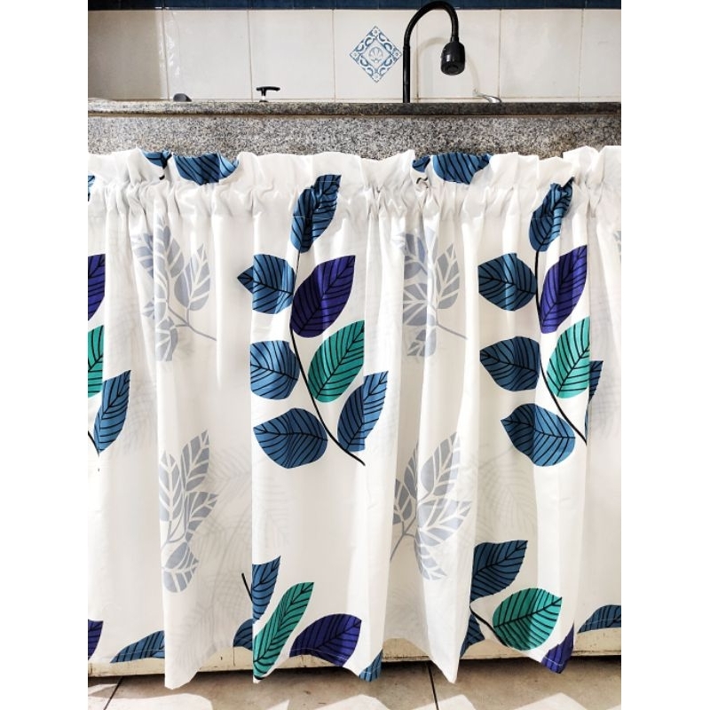 Kitchen Curtain Lababo Kurtina - Beauty | Shopee Philippines