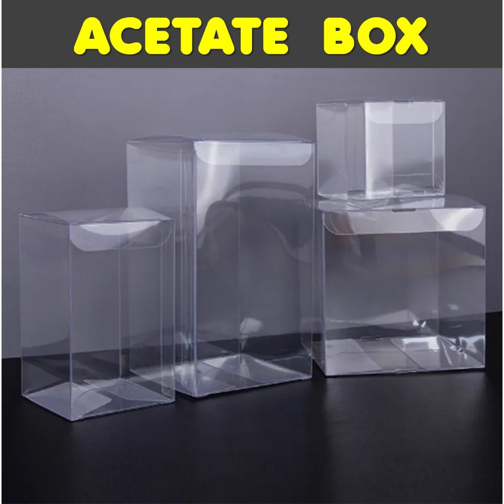 ACETATE BOX 10pcs for Souvenirs | Shopee Philippines
