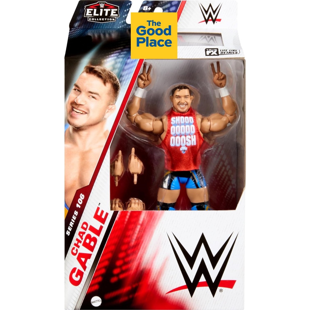 MATTEL WWE Elite Collection Series 106 Chad Gable Figure With Shooosh ...