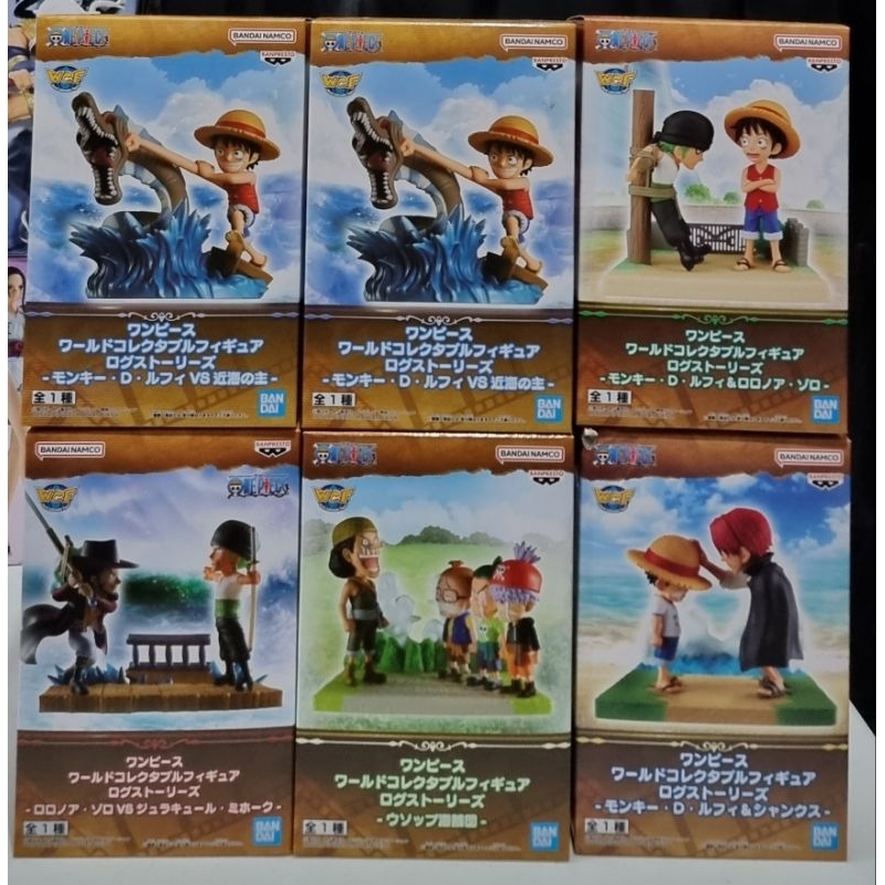 WCF Log Stories - One Piece : Luffy & Shanks, Usopp & Kids, Zoro ...
