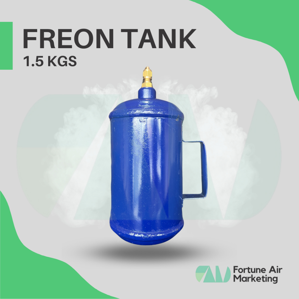 Fortune Air Freon Tank 1.5 kilos Empty w/ Valve 14050000 | Shopee ...