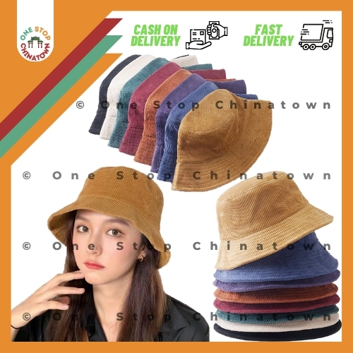 [Adults] Trendy Korean Fashion Plain Color Unisex Waway Fisherman ...