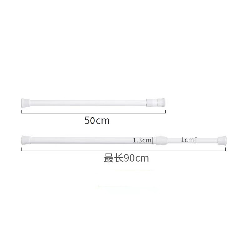 Extendable Adjustable Punch-free Multifunction Shower Curtain Wall ...