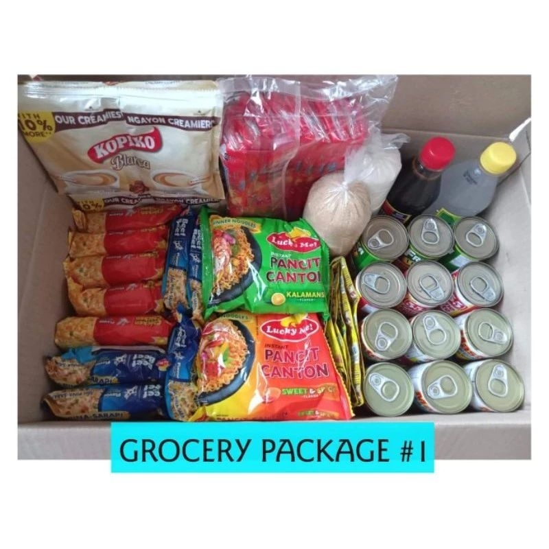 Grocery Package Bundle | Shopee Philippines
